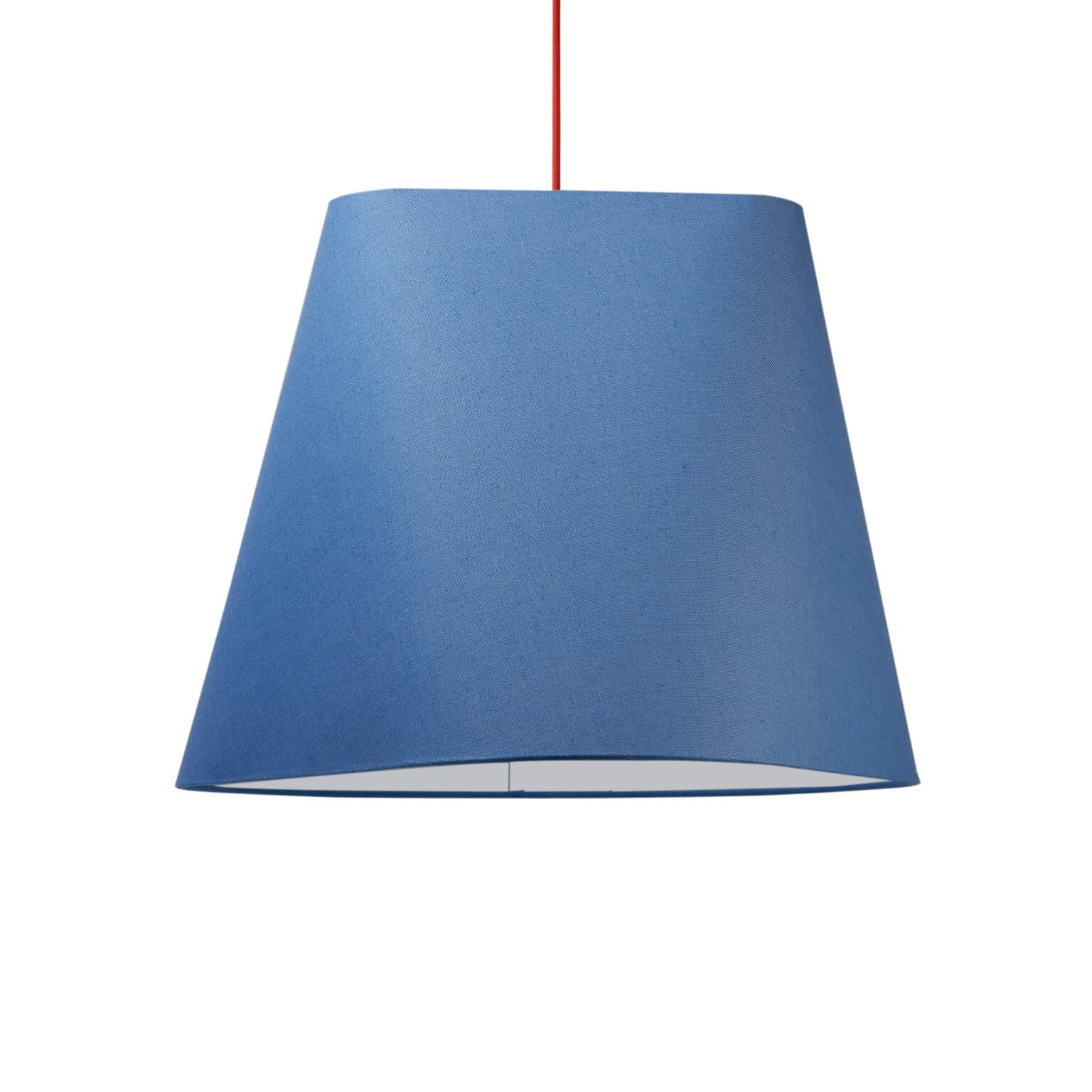 Bunch 4 natural linen pendant lights - lalampa.eu