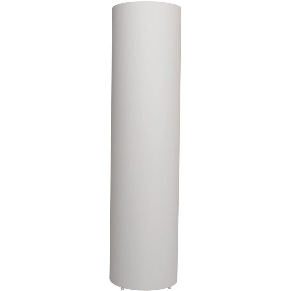 Shaped natural linen floor lights - lalampa.eu