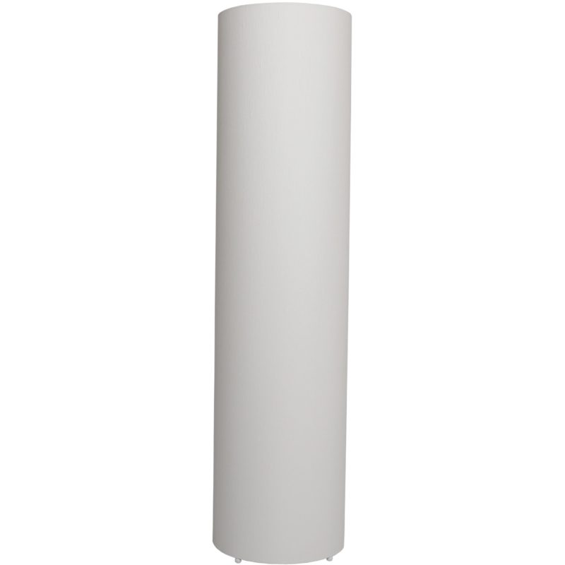 Shaped natural linen floor lights - lalampa.eu