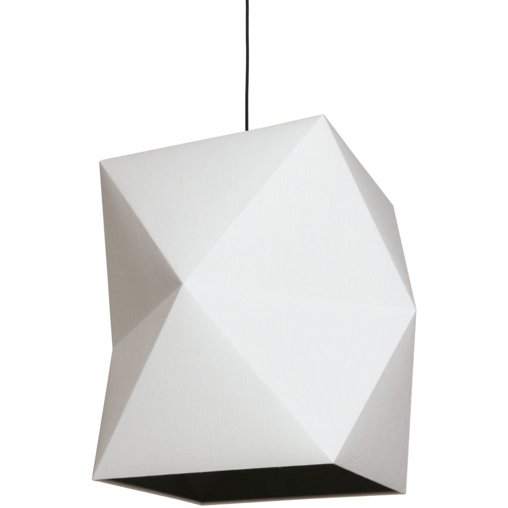 Button 1 natural linen pendant lights - lalampa.eu