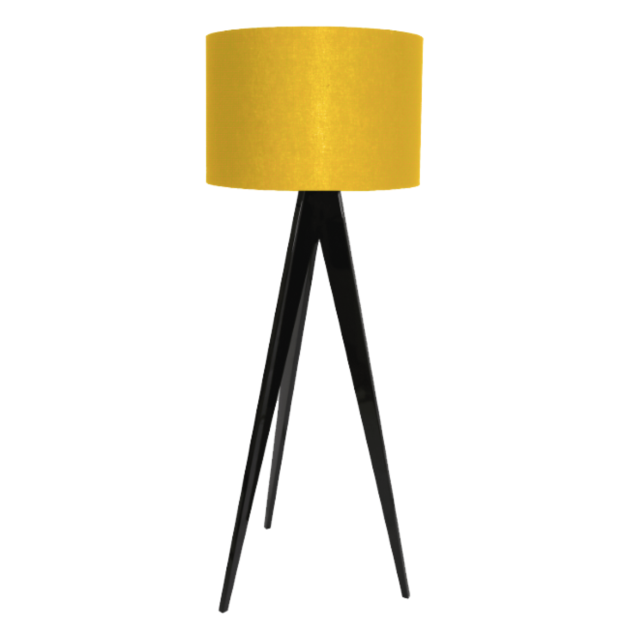 Shaped natural linen floor lights - lalampa.eu